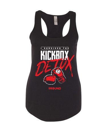 Kickbox Detox Racerback Tank Top | 9Round Kickboxing