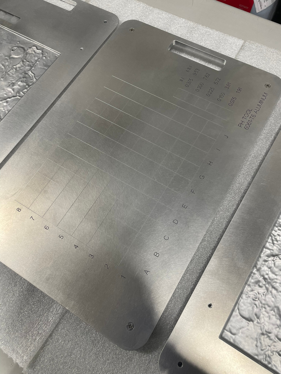 "CUT" Board™ Original - Corrosion UT Test Plate - PH Tool