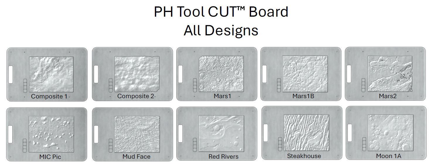 "CUT" Board™ Original - Corrosion UT Test Plate - PH Tool
