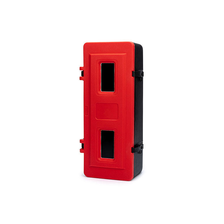 Single 6kg Fire Extinguisher Box with Break Glass Access