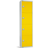 Motorcycle Helmet Locker - Four Door - 1800 x 450 x 450mm