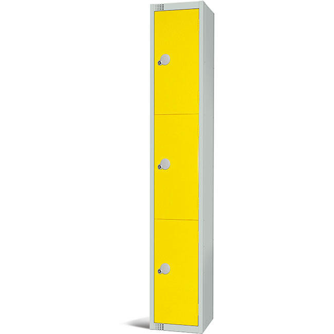 Three Door Locker - 1800 x 300 x 300mm | Storage Lockers