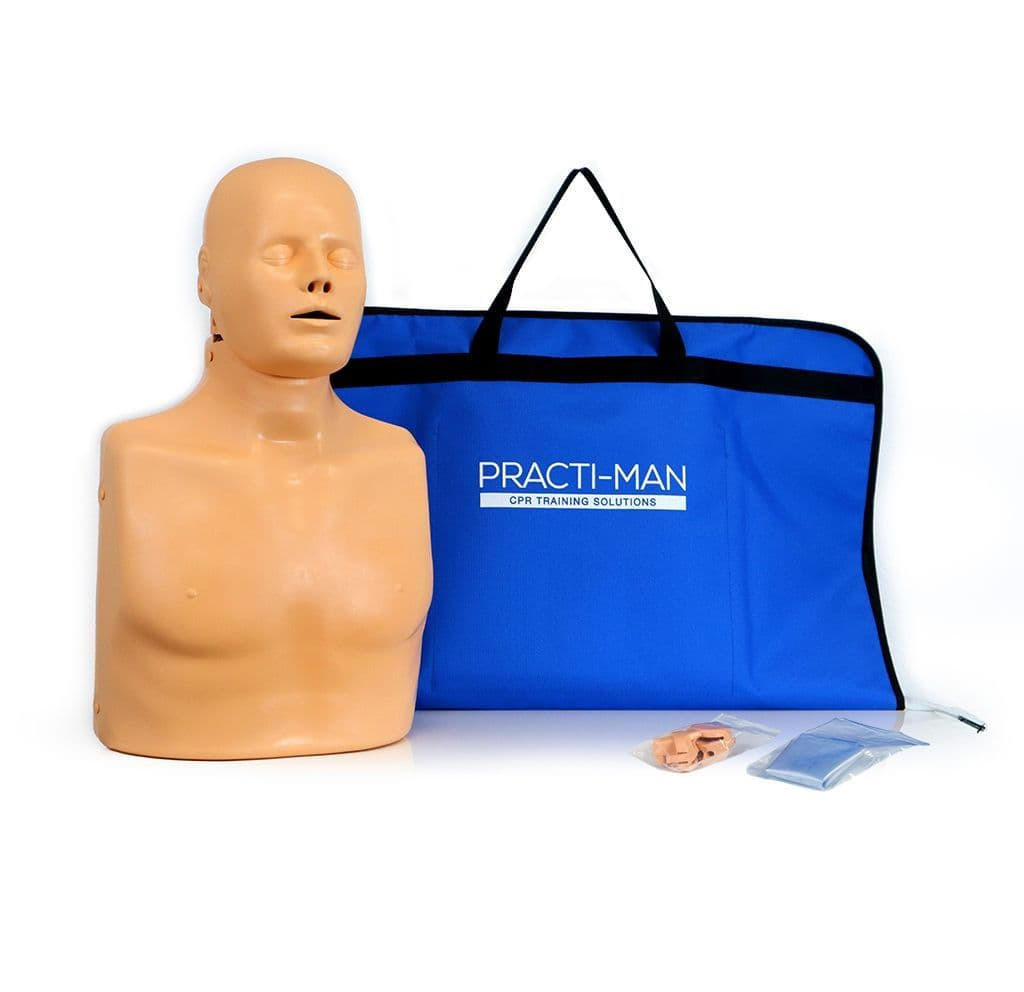 Practi-Man CPR Manikin c/w Carry Bag