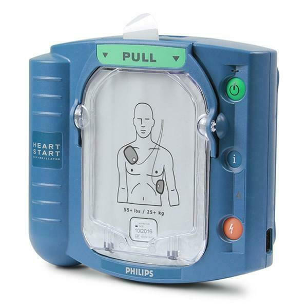 Philips Heartstart HS1 semi-automatic AED with Standard Carry Case