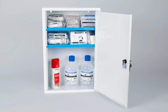 Metal First Aid Cabinet (Empty)