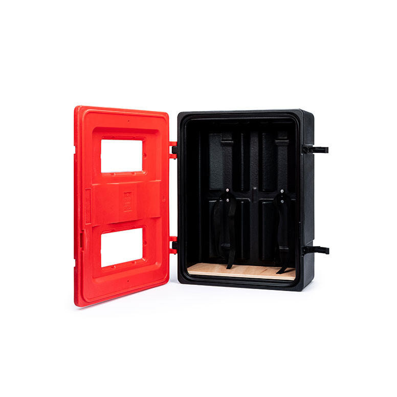 Double 6-12kg Fire Extinguisher Box With Toggle Access