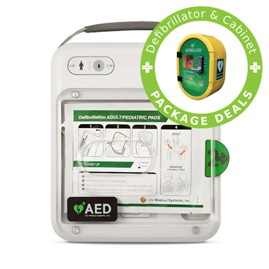 iPAD NFK200 Semi-Automatic Defibrillator & Defibsafe2 Cabinet