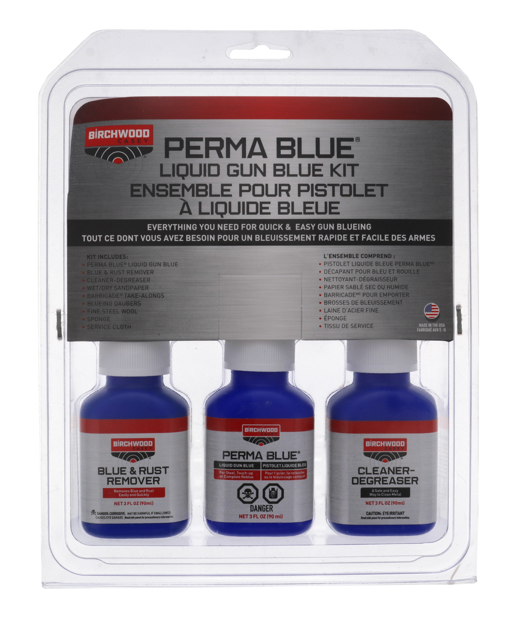 Complete Perma Blue® Gun Blue Kit, Liquid - Birchwood Casey