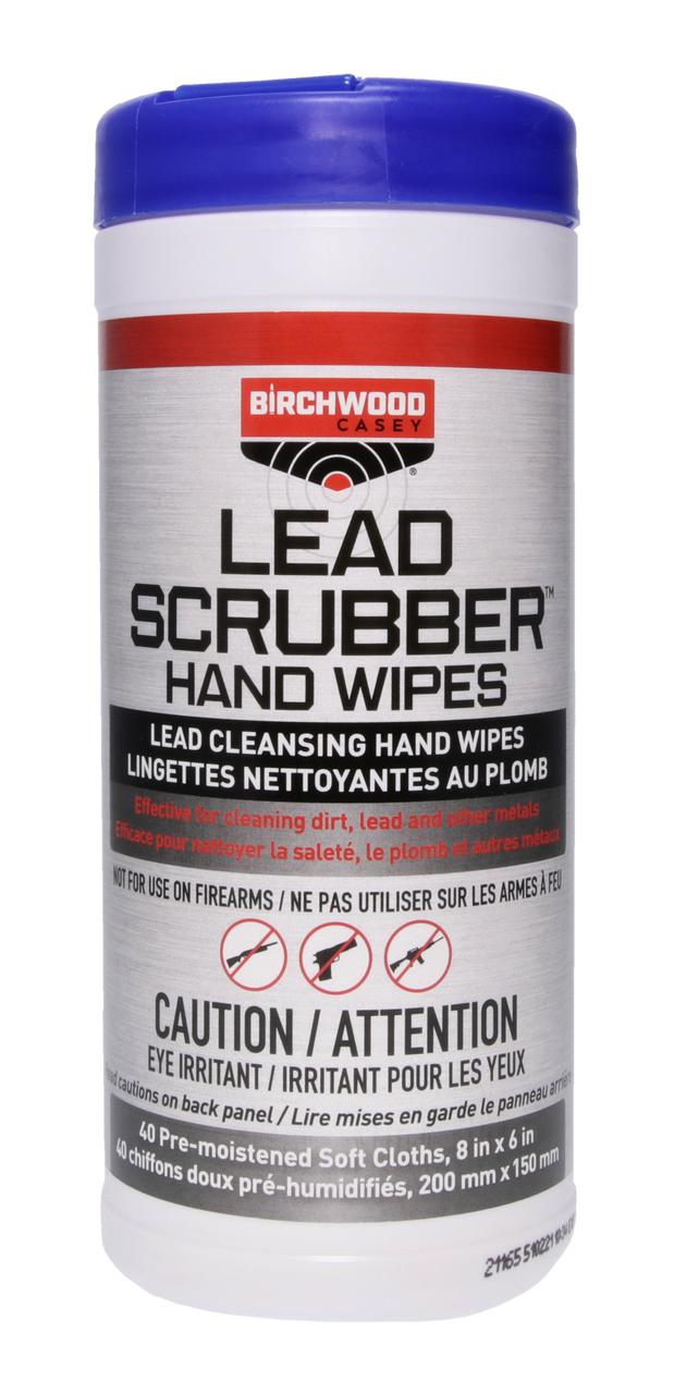 Lead Scrubber™ Hand Wipes - Birchwood Casey