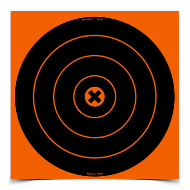 Big Burst™12 Inch Bull's-Eye Target, 3 Sheets - Birchwood Casey