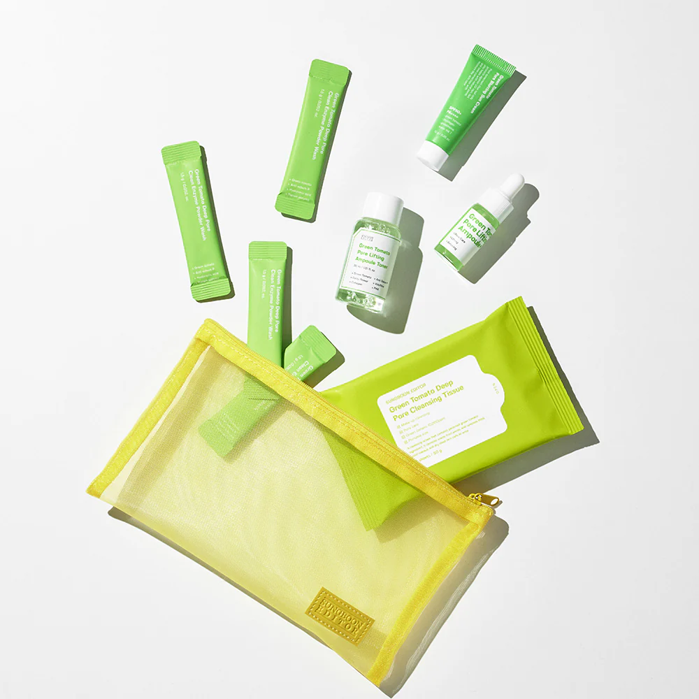 Sungboon Editor Green Tomato Travel Kit | KBeauty Australia