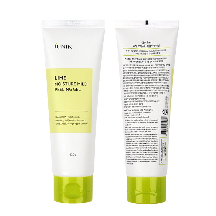 iUNIK Lime Moisture Mild Peeling Gel | KBeauty Australia