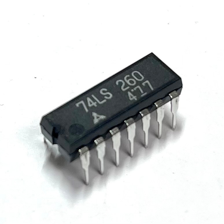 (PKG of 5) 74LS260 Dual 5-Input NOR Gate, PDIP-14, Mitsubishi ...