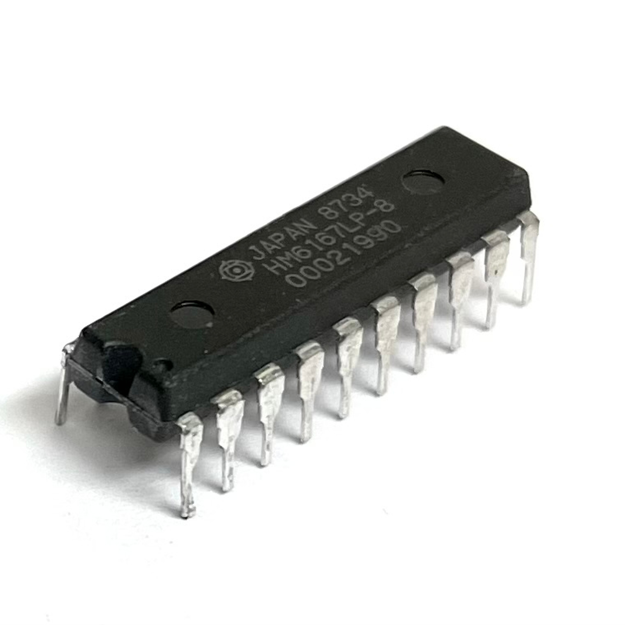 HM6167LP-8 High Speed CMOS Static RAM, 16,384-word x 1-bit, Hitachi, PDIP-20 - orchidsound ...