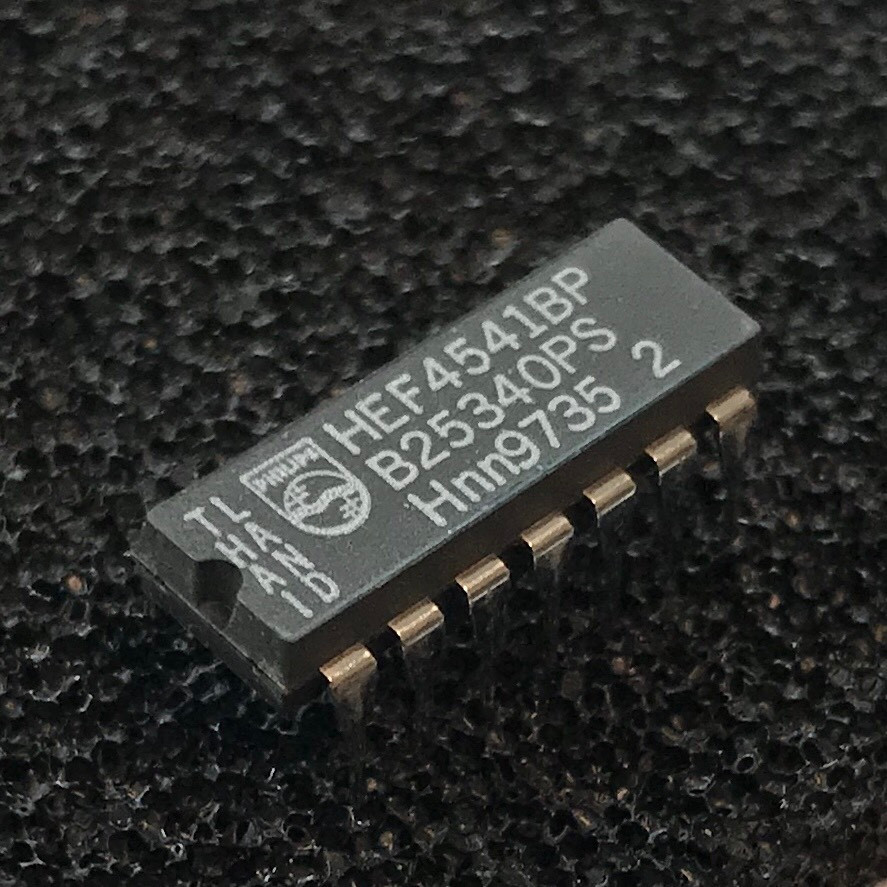 (PKG of 10) HEF4541BP Programmable Timer, CD4541, PDIP-14, Philips ...