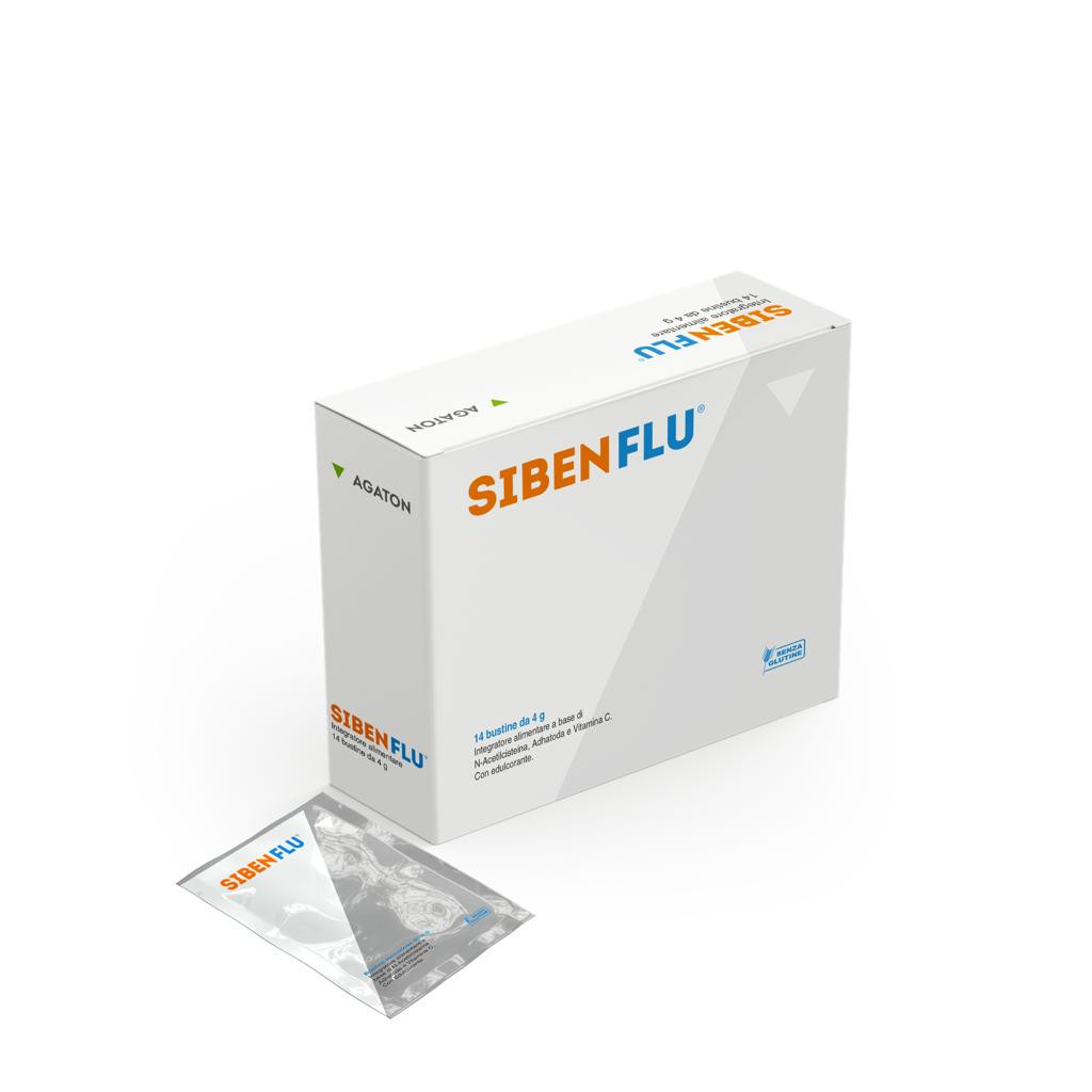 Siben - Flu Confezione 14 Bustine - Farmacia PetroneOnline.com