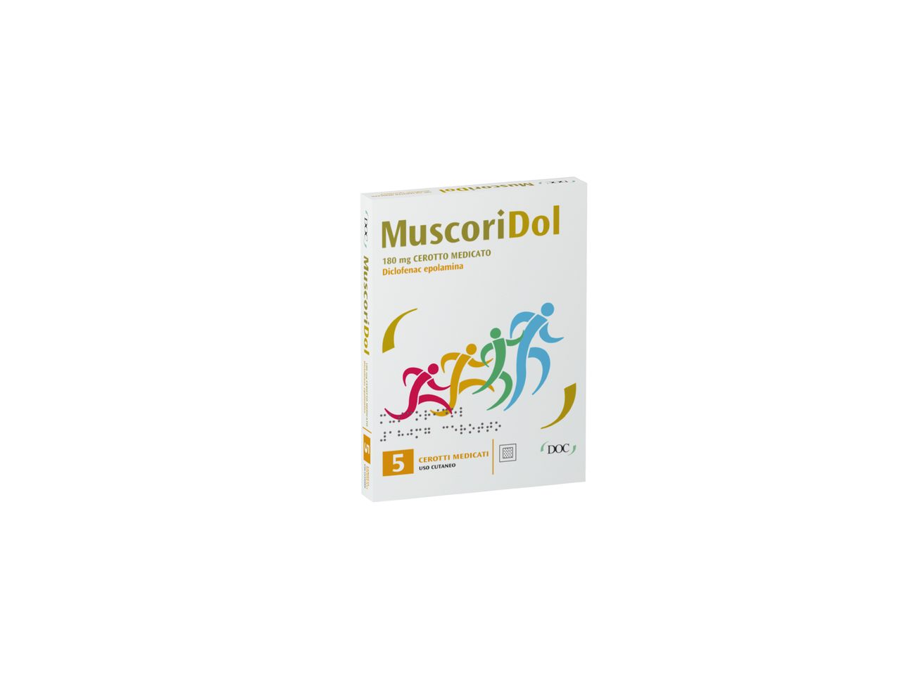 Muscoril Dol - Cerotto Medicated 180 mg con Diclofenac Epolamina ...