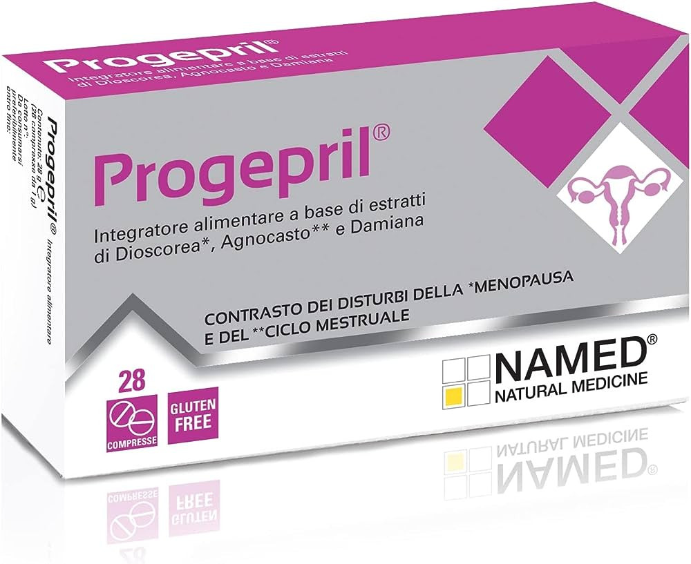 Named - Progepril Integratore Alimentare Ciclo Mestruale Menopausa ...