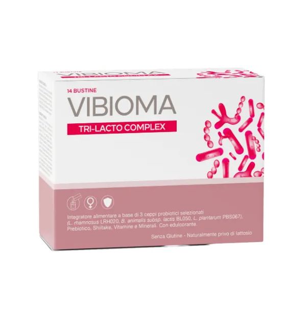 Vidermina - Vibioma Integratore Flora Intestinale Confezione 14 Bustine ...