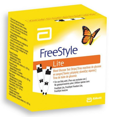Freestyle - Lite Glicemia Strisce Confezione 25 Pezzi Monouso ...