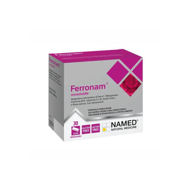 Named - Ferronam Orosolubile Confezione 30 Bustine - Farmacia ...