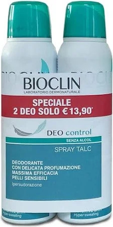 Bioclin - Deo Talc Spray Confezione 2x150 Ml