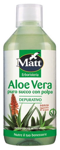 MATT ERB ALOE VERA PURA 500ML - Farmacia PetroneOnline.com