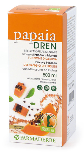 PAPAIA DREN 500ML - Farmacia PetroneOnline.com
