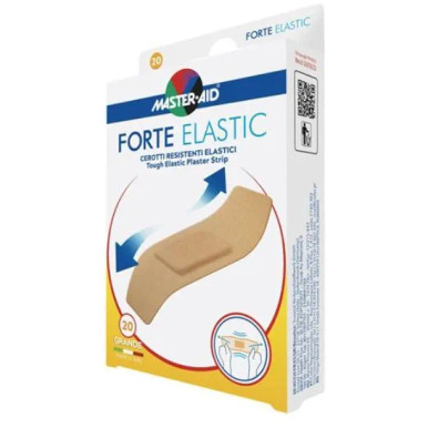 Master Aid Forte Elastic Cerotto Grande Confezione 20 Pezzi
