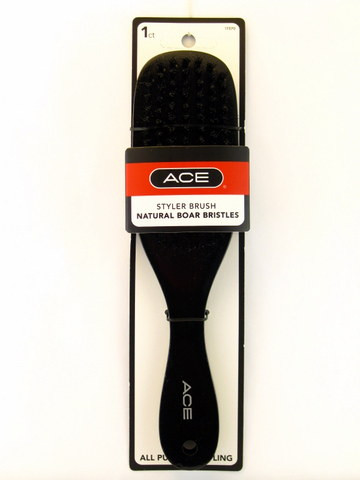 Ace Boar Bristle Styling Hair Brush - 1 Ct.