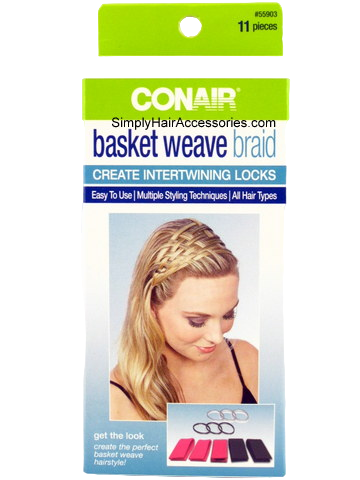 Conair Basket Weave Braid - 11 Piece Kit