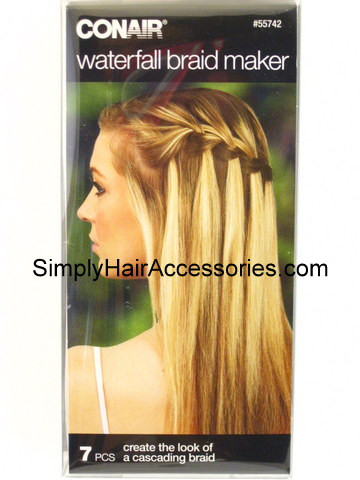 Conair Waterfall Braid Maker - 7 Piece Kit