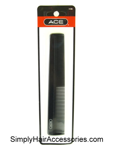 Ace Black 7" All Purpose Hair Comb - 1 Pc.