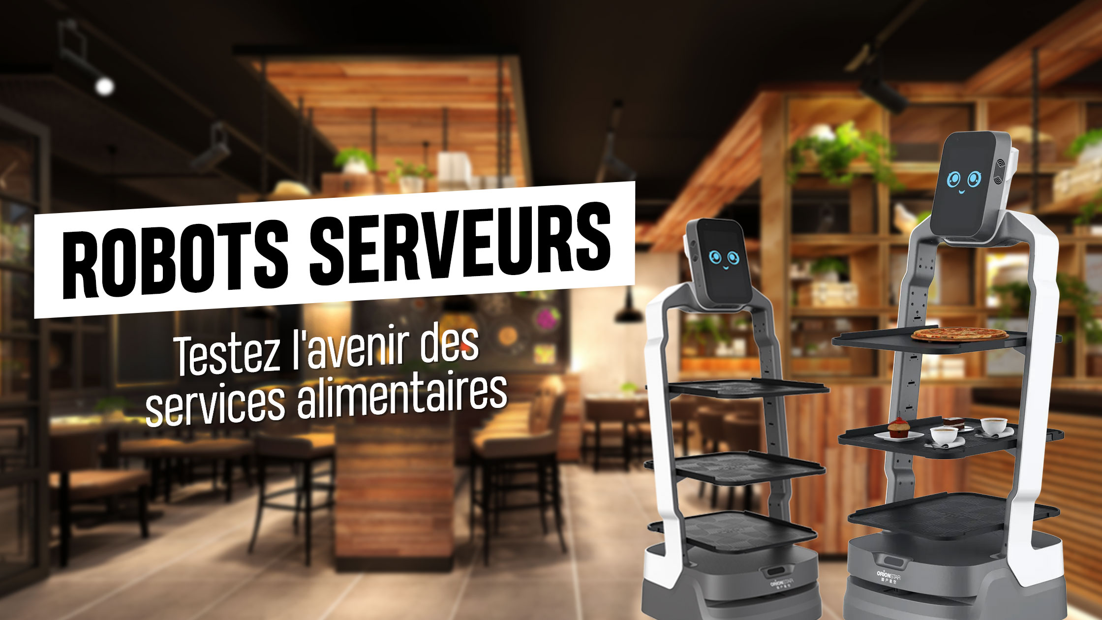 Robots serveurs : testez l'avenir des services alimentaires - Atelier ...