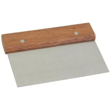 Coupe pâte 6 x 3 po manche en bois