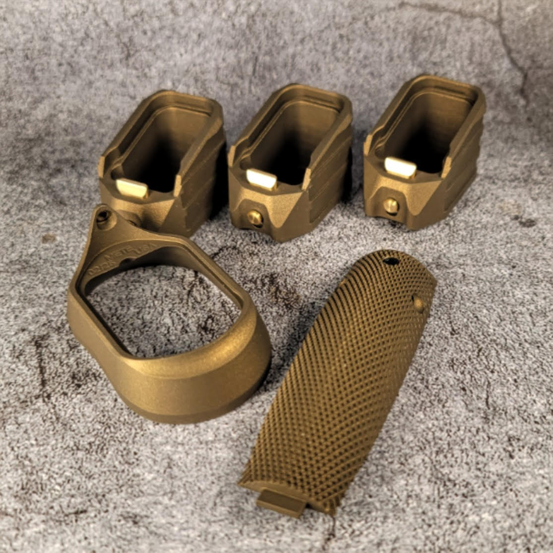 Canik Mete/Rival Deluxe Heavy-Weight Kit - Brass - Bronze - Taylorfreelance