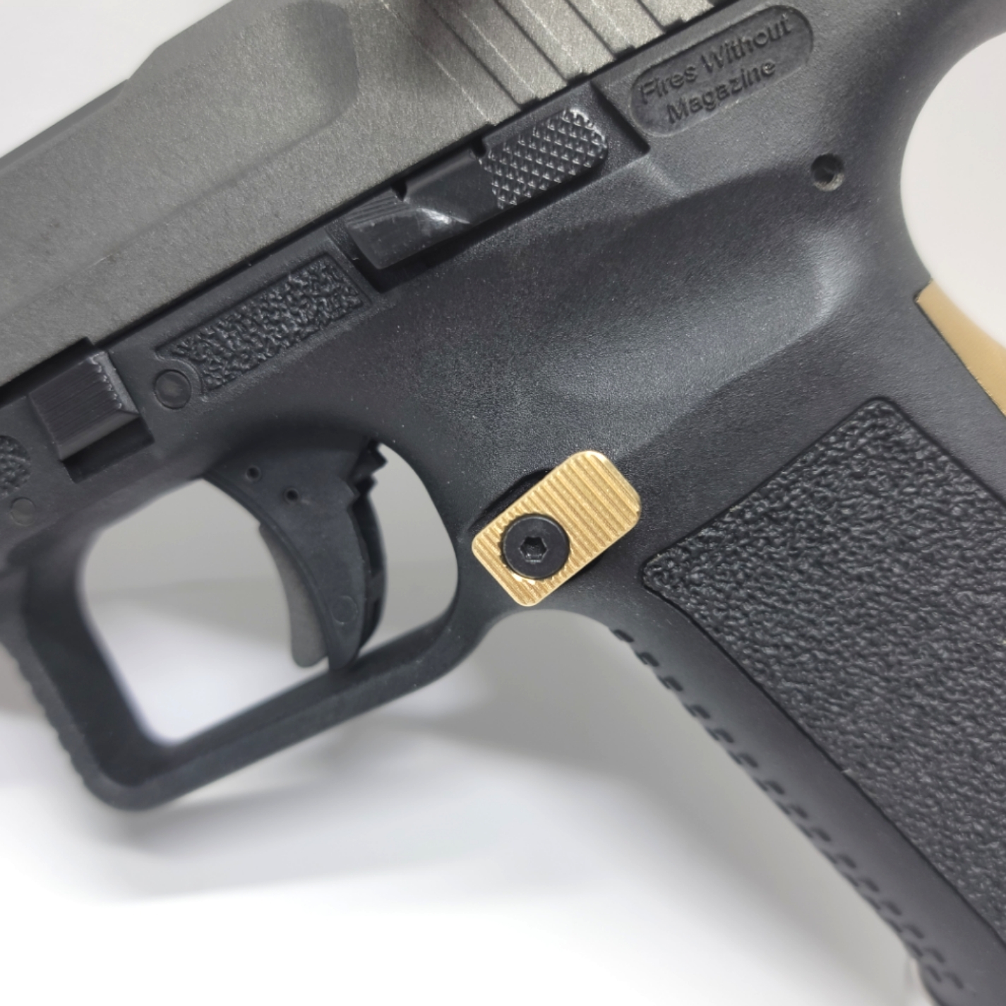 Canik Mag Release Buttons now available in brass! - Taylorfreelance