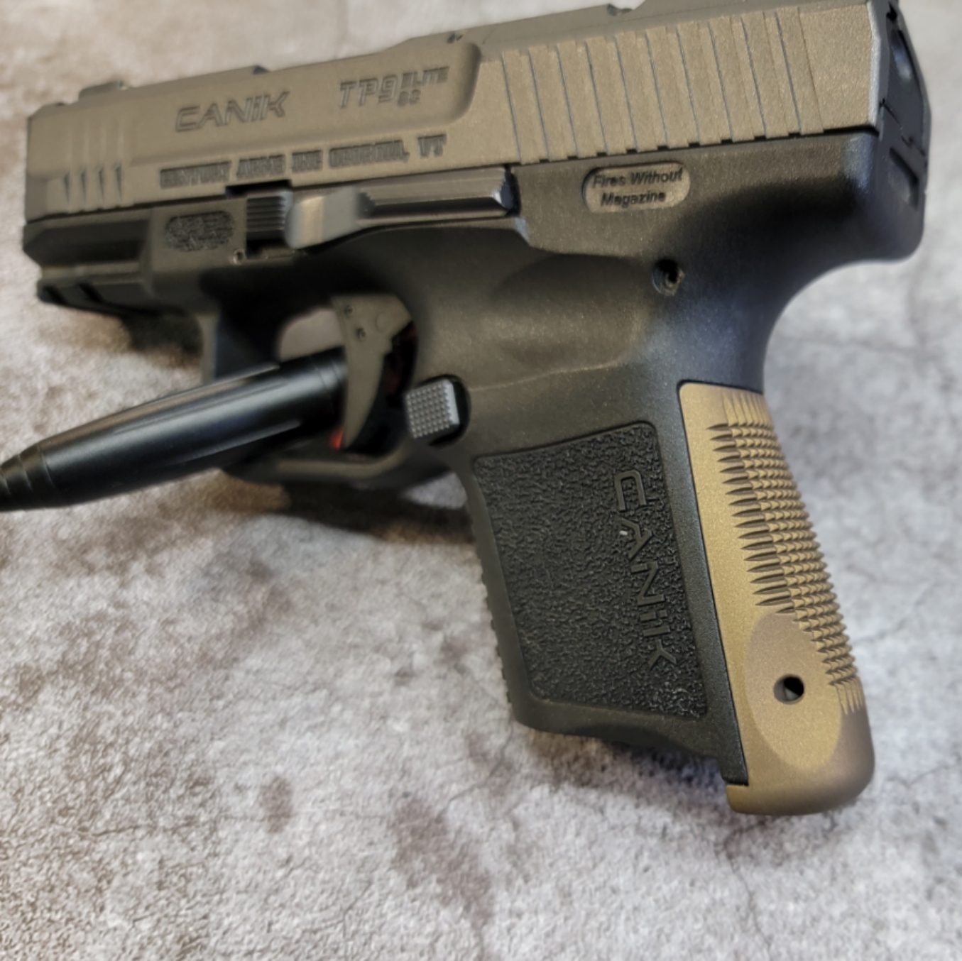 Canik SC Backstrap in Burnt Bronze - Taylorfreelance