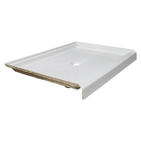 32" X 32" Fiberglass Shower Kit Includes Shower Pan and Wall Surround ...
