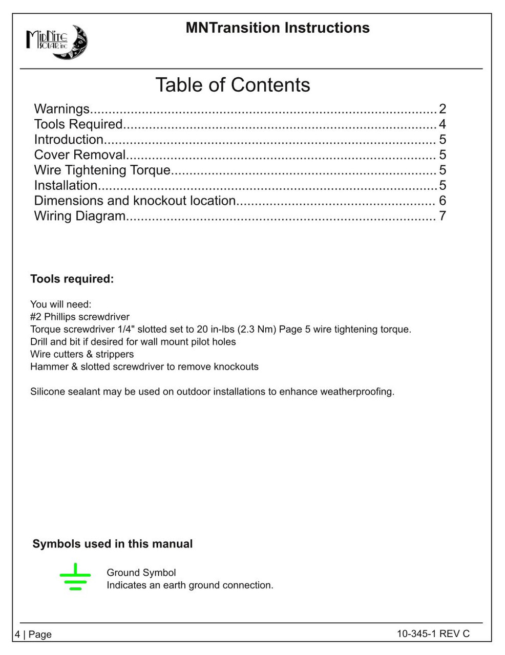 Stellavolta: MidNite Solar MNTRANSITION Transition Box 1000VDC Type 3R