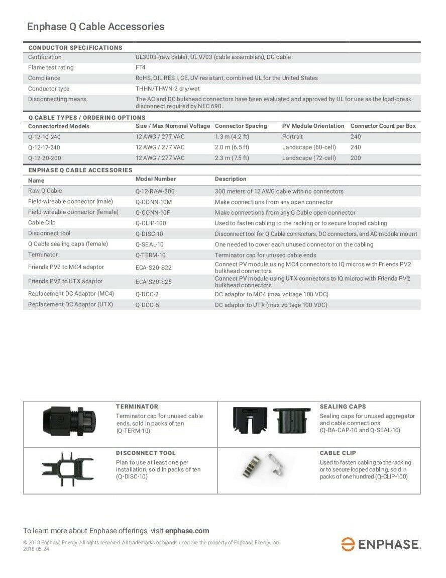 Stellavolta: Enphase Q-DISC-10 Disconnect Tool, Quantity 1