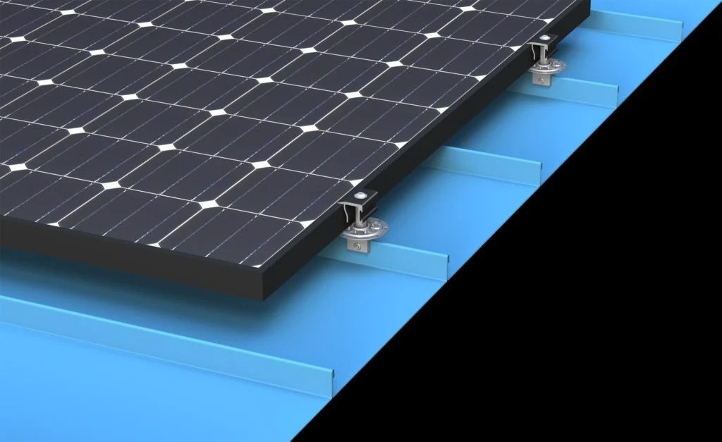 Stellavolta: S-5! PVKIT 2.0 EdgeGrab Standard Rooftop Solar Panel System