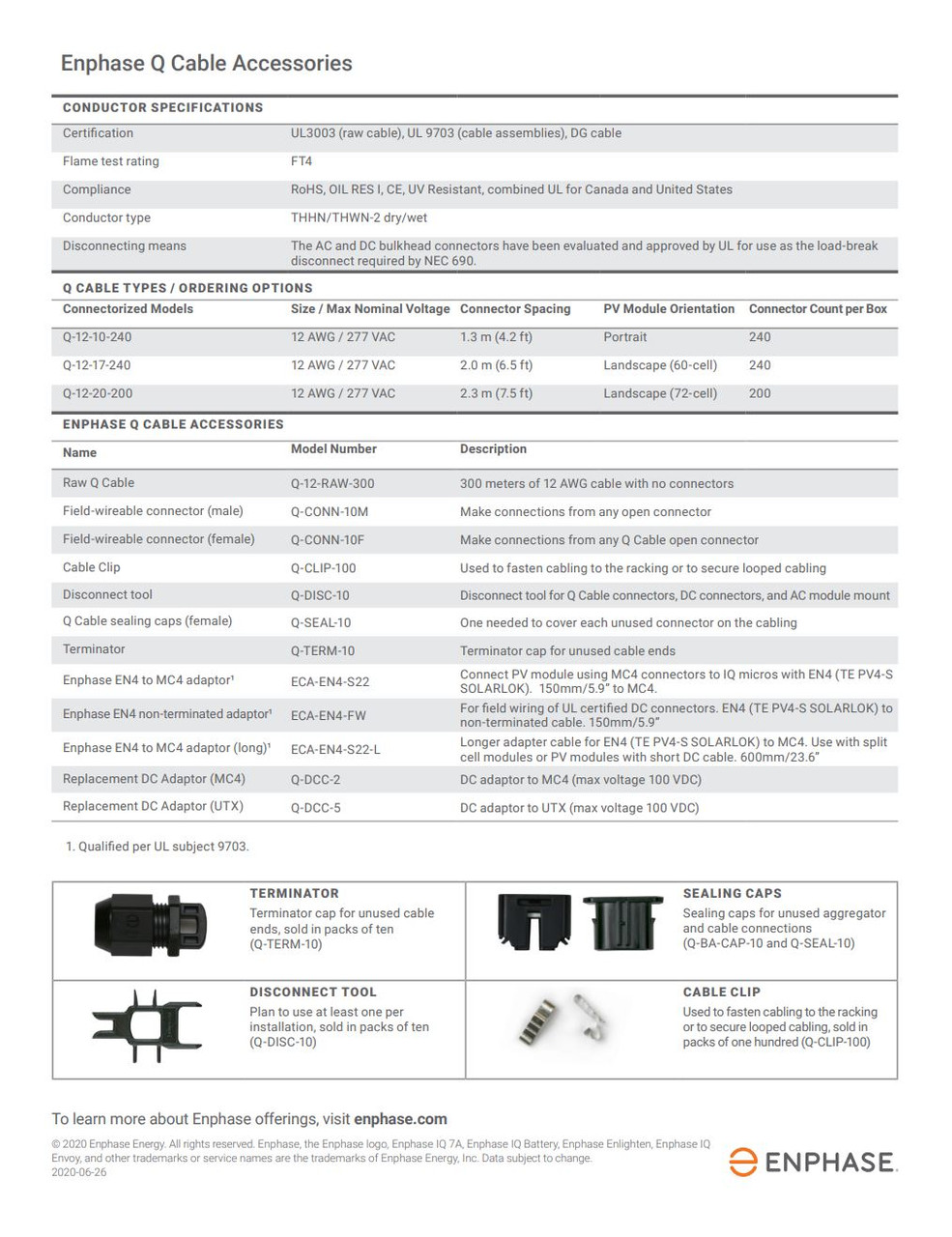 Stellavolta: Enphase Q-CONN-10M IQ Field Wireable Connector Male