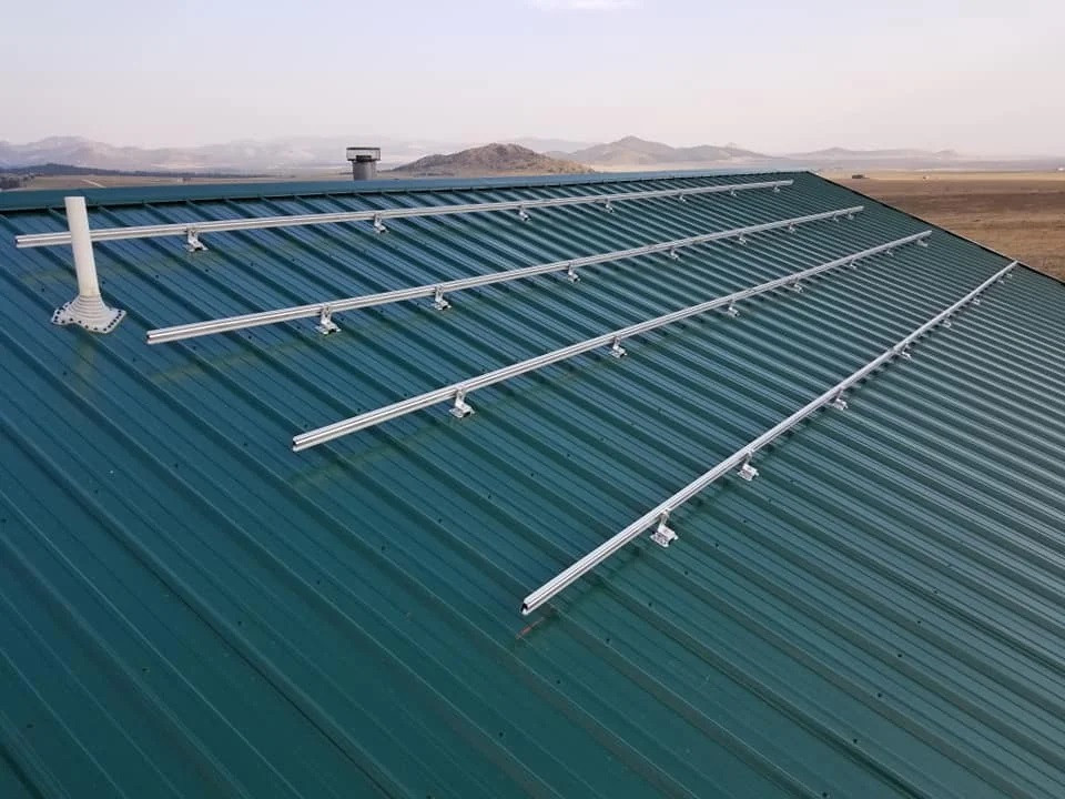 Stellavolta: S-5! SolarFoot Mount for Exposed Fastener Roofing