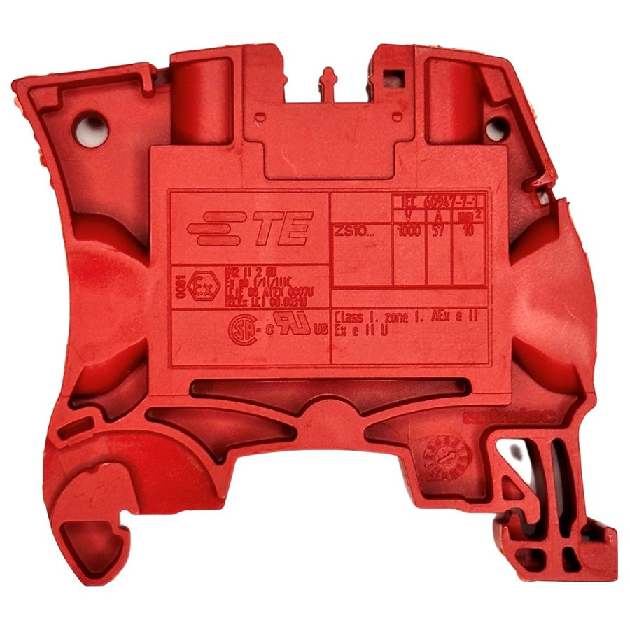 Stellavolta: SolaDeck 1450.1R 8MM Terminal Block in Red 600VDC 42A