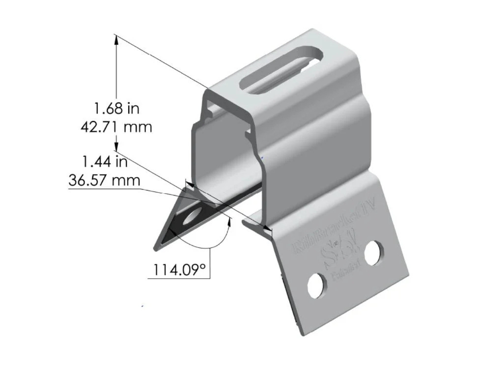 Stellavolta: S-5! RibBracket IV Mounting Bracket for Metal Roofs