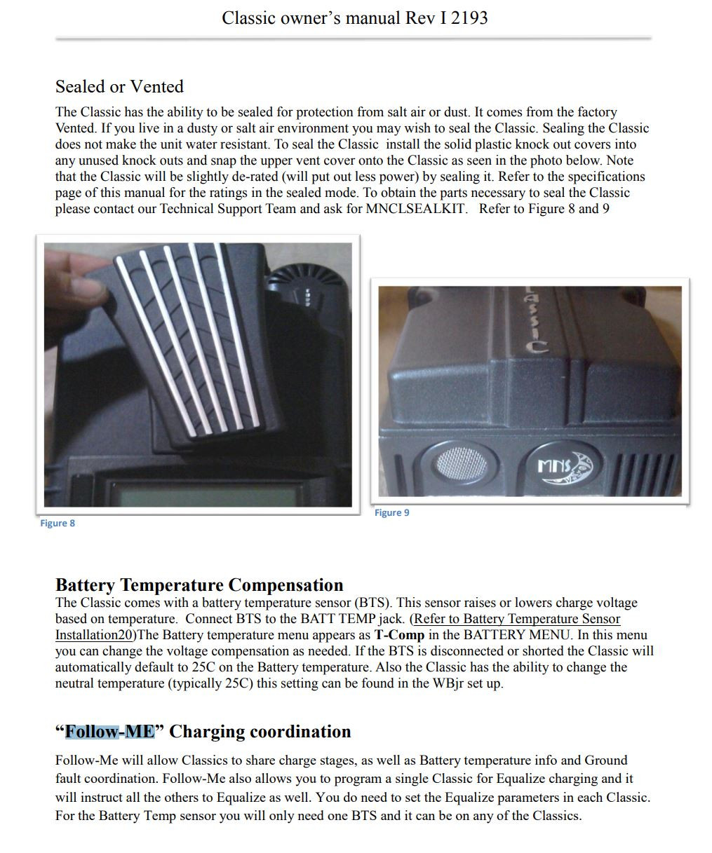 Stellavolta: MidNite Solar CLASSIC 150-SL MPPT Charge Controller