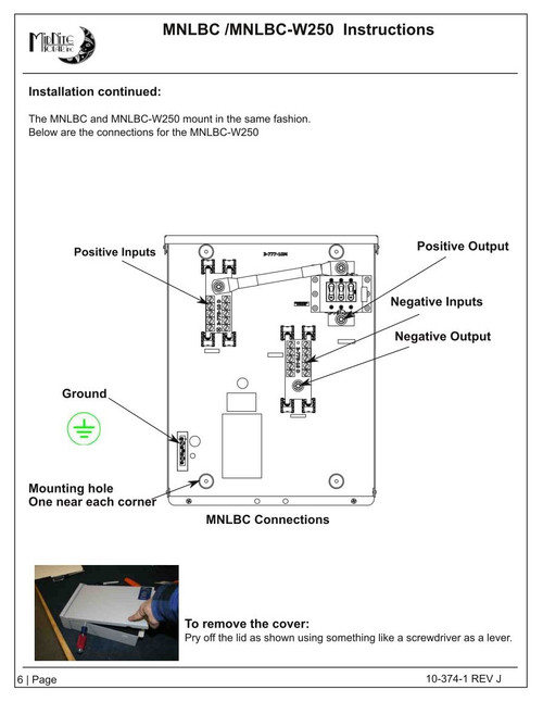 Stellavolta: MidNite Solar MNLBC Lithium Battery Combiner
