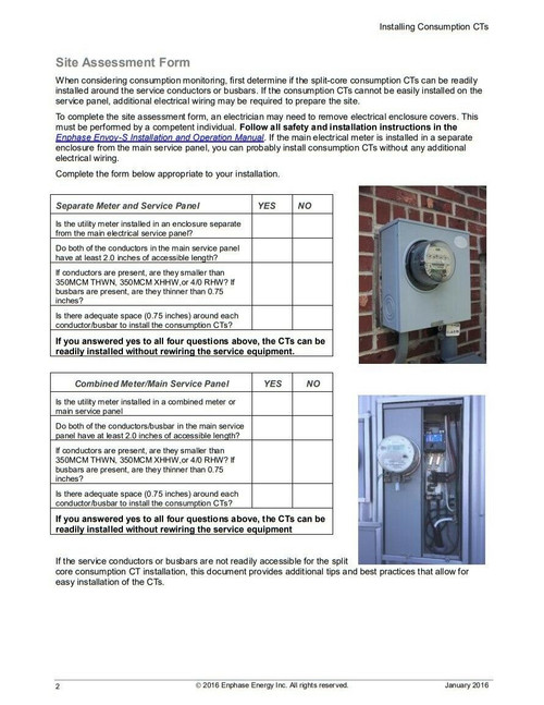 Stellavolta: Enphase CT-200-SPLIT Split Core Consumption Monitoring