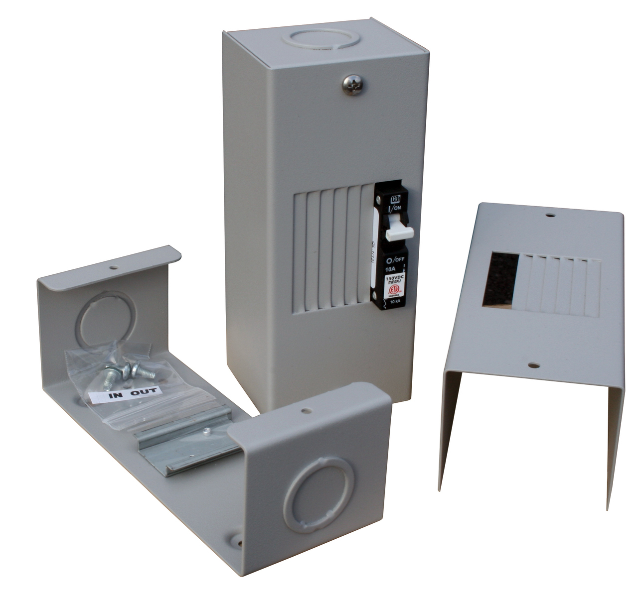 Is the DIN rail mount also a busbar in the MidNite Solar MNBABYBOX ...